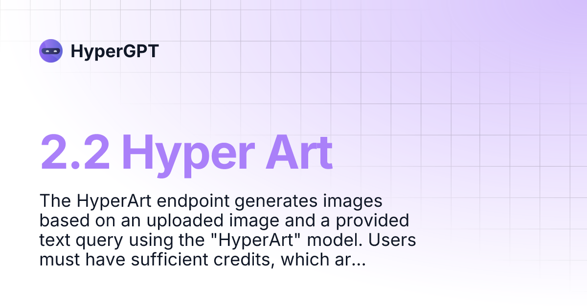 2.2 Hyper Art | HyperGPT